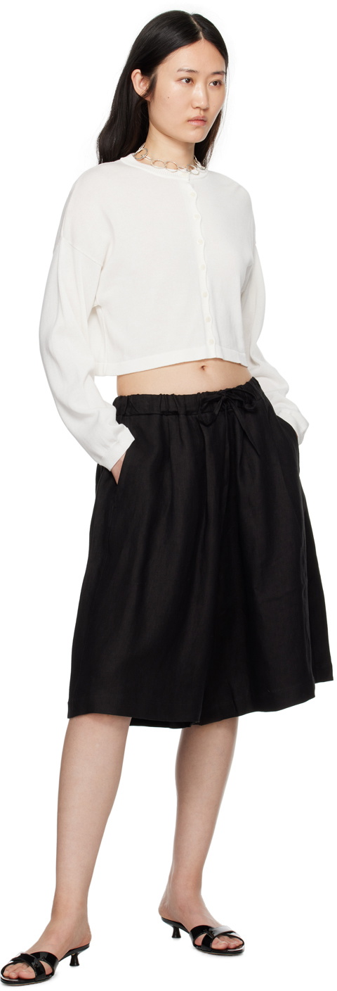 Cordera White Cropped Cardigan CORDERA