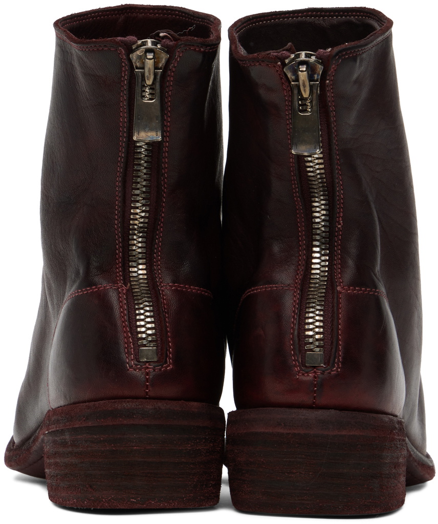 Guidi Burgundy 796 Boots Guidi