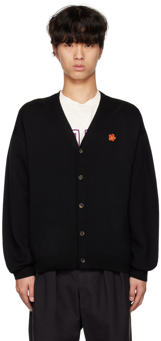 Kenzo Black Kenzo Paris Boke Flower Cardigan Kenzo