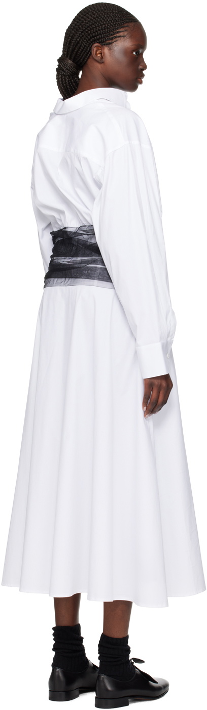 Renaissance Renaissance White Drew Maxi Dress Renaissance Renaissance