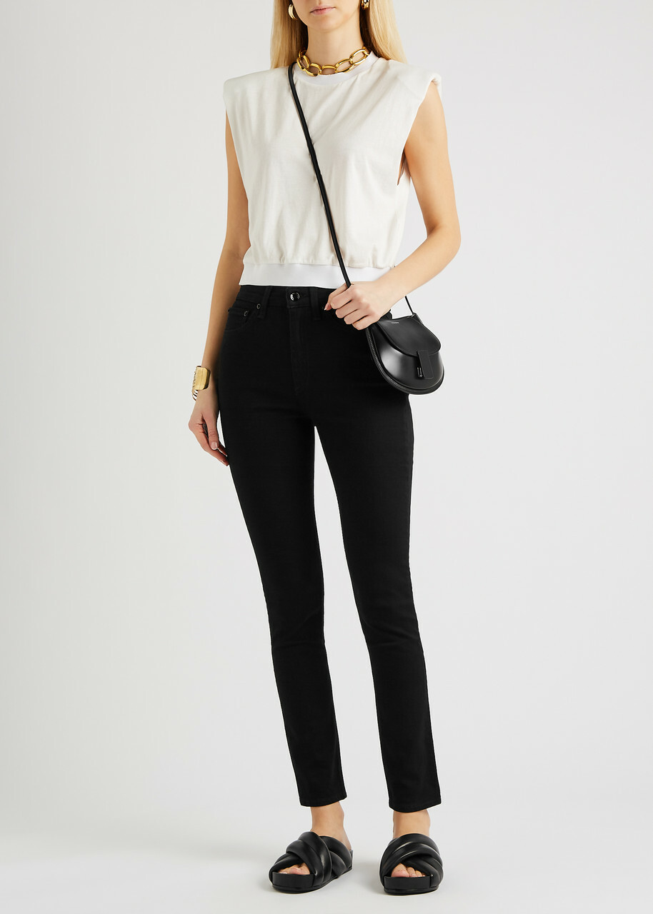 Rag & Bone Nina Skinny Jeans Black Rag and Bone