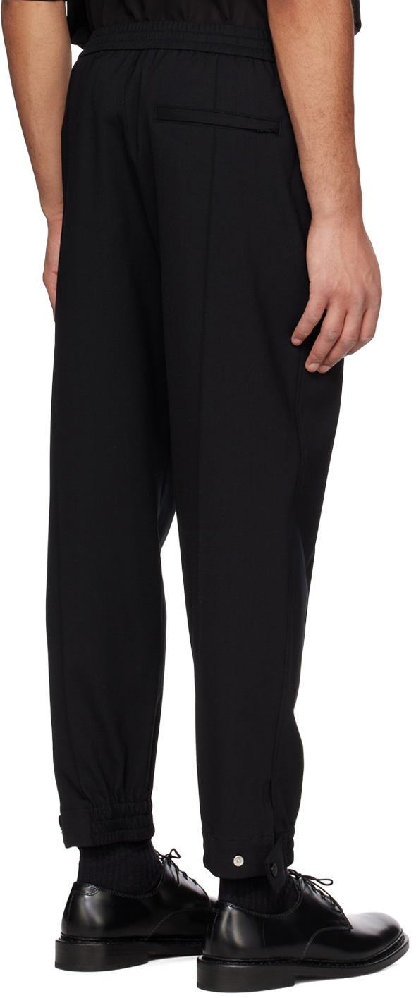 Solid Homme Black Jogger Trousers Solid Homme