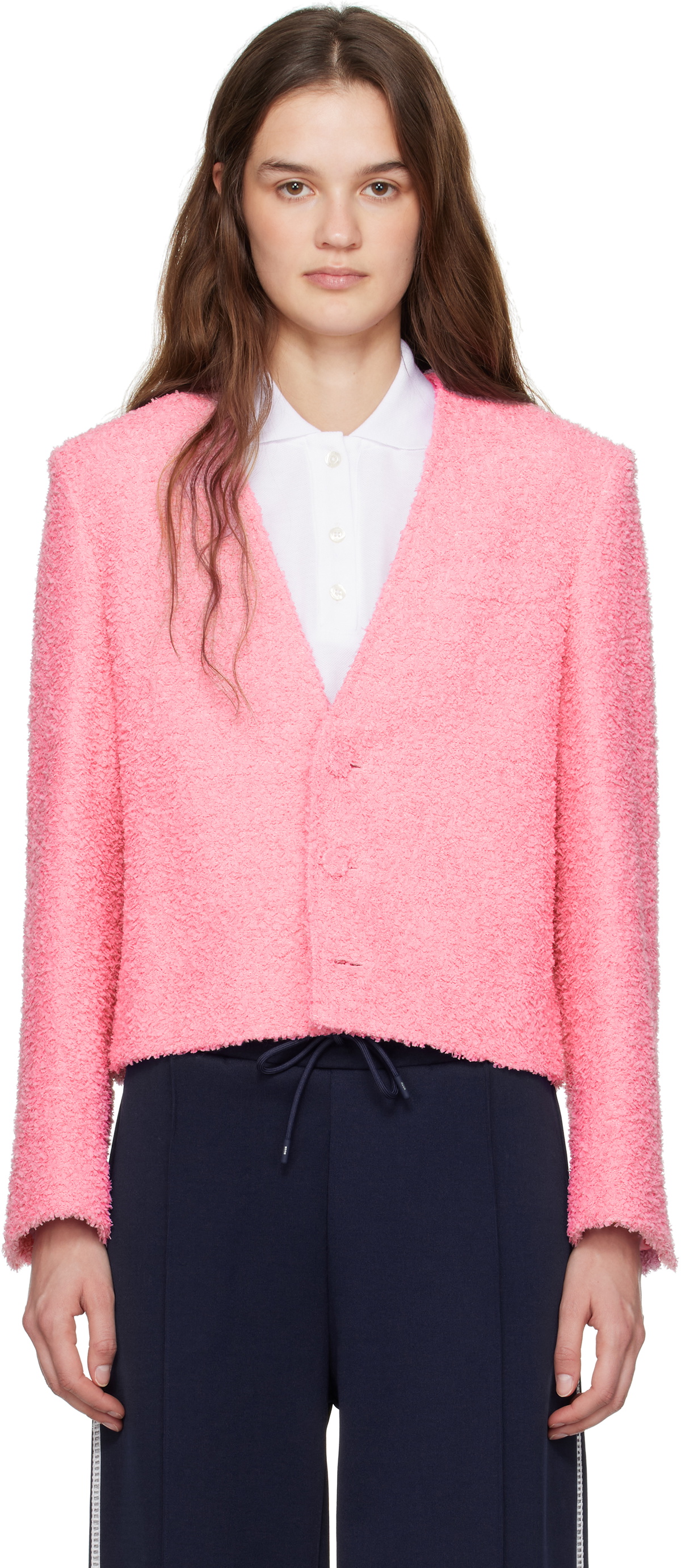 MSGM Pink Giacca Jacket MSGM