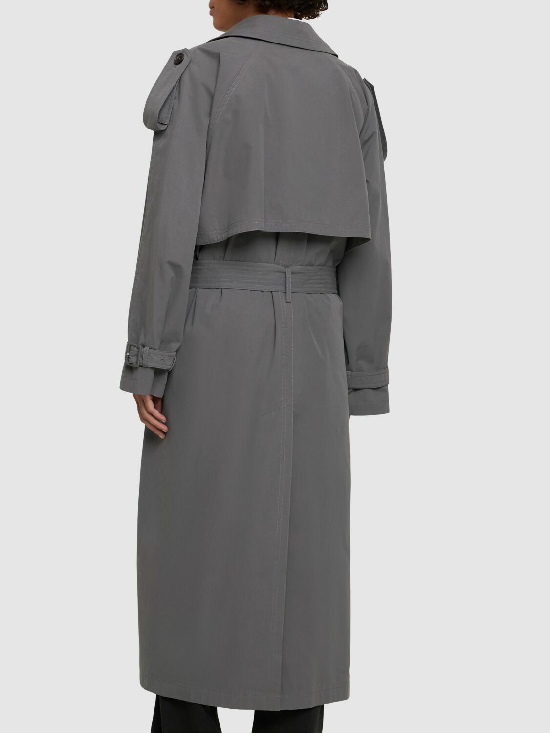 THE ROW - Avio Washed Cotton Poplin Trench Coat The Row