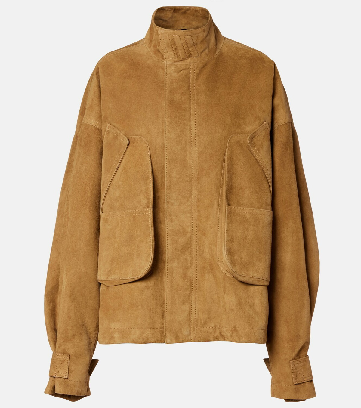 The Attico Suede bomber jacket The Attico
