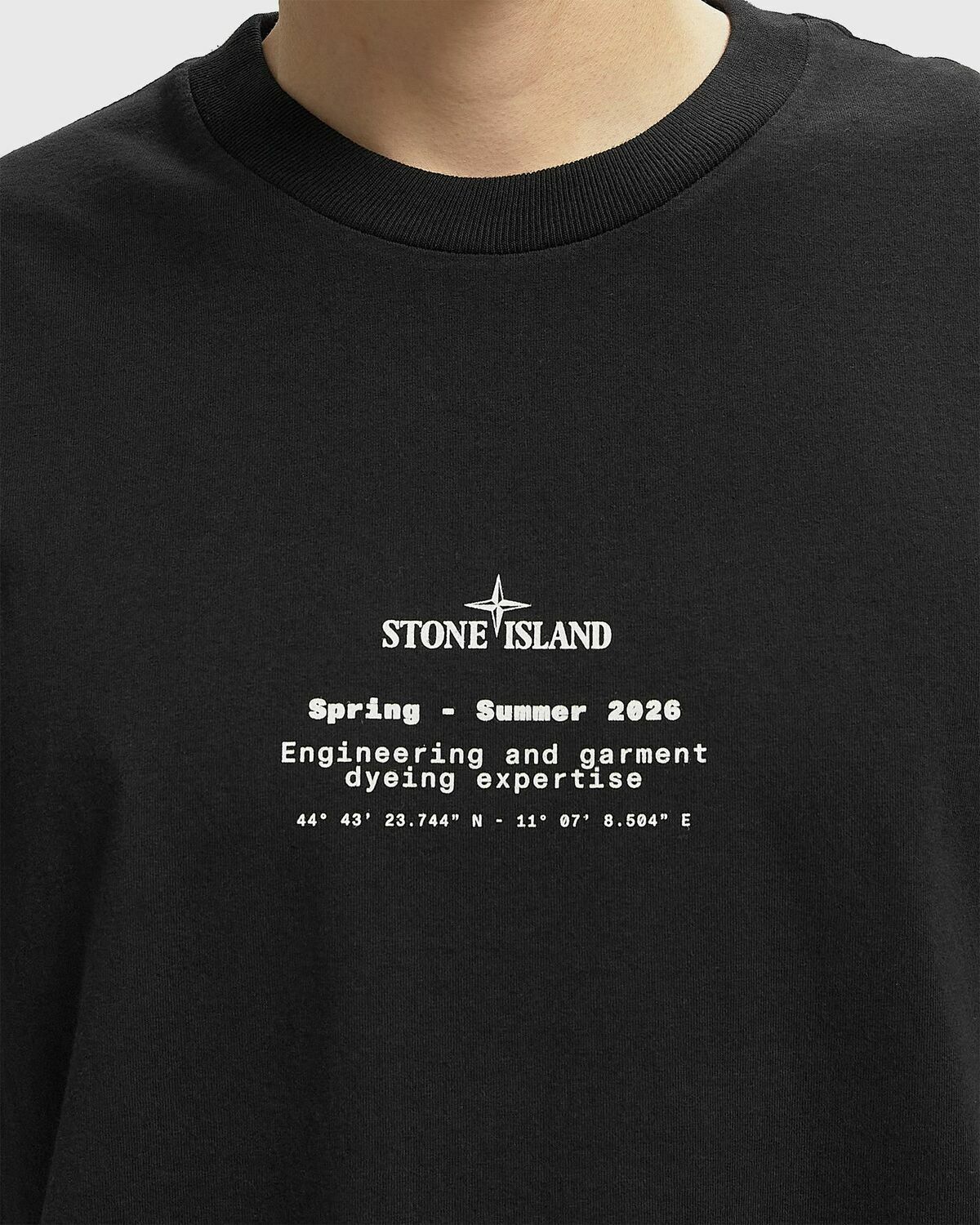 Stone Island SS TEE Black Mens Shortsleefe Stone Island