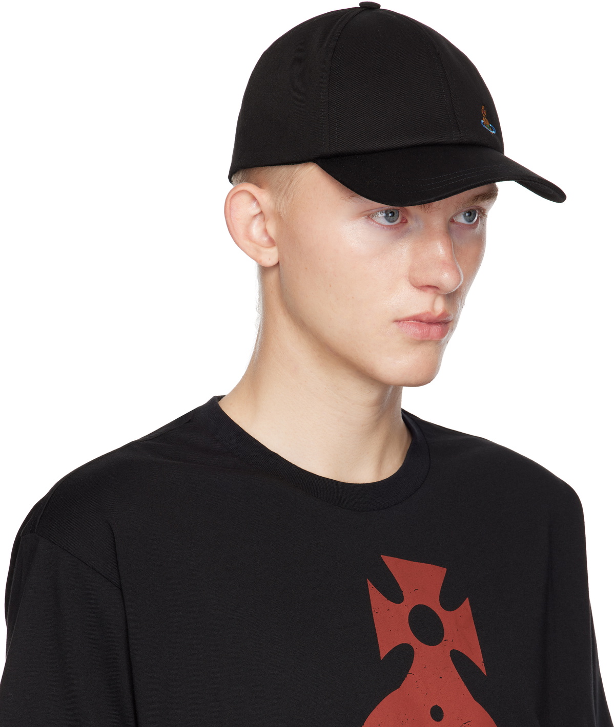 Vivienne Westwood Black Baseball Cap Vivienne Westwood