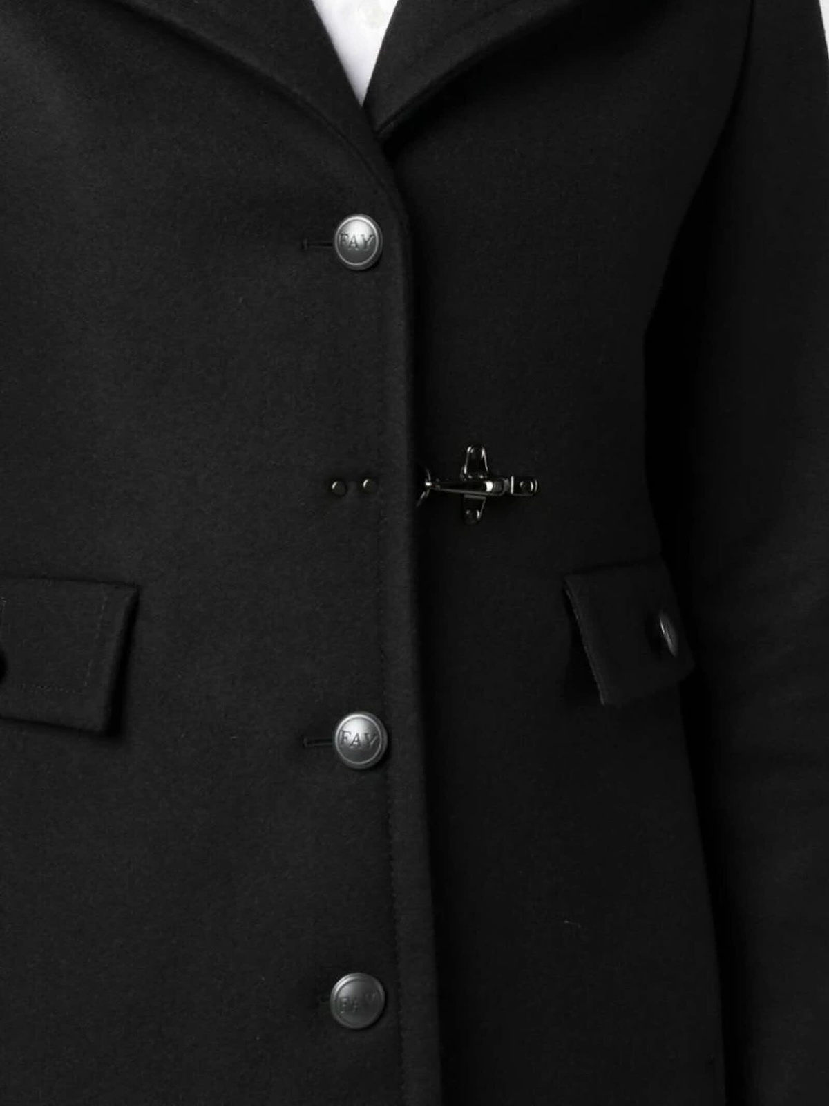 Fay Virgin Wool Coat Fay