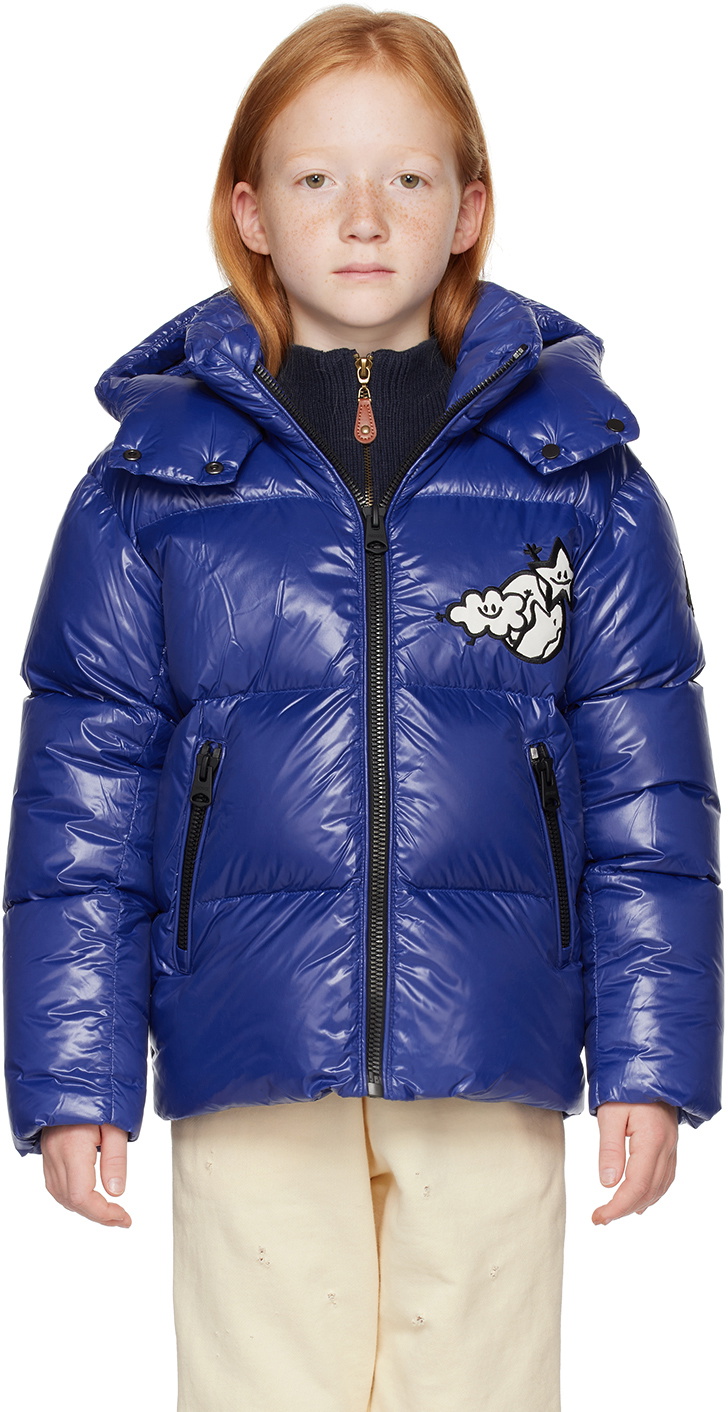 MACKAGE Kids Blue Matthew Langille Edition Jesse-ML Down Jacket Mackage