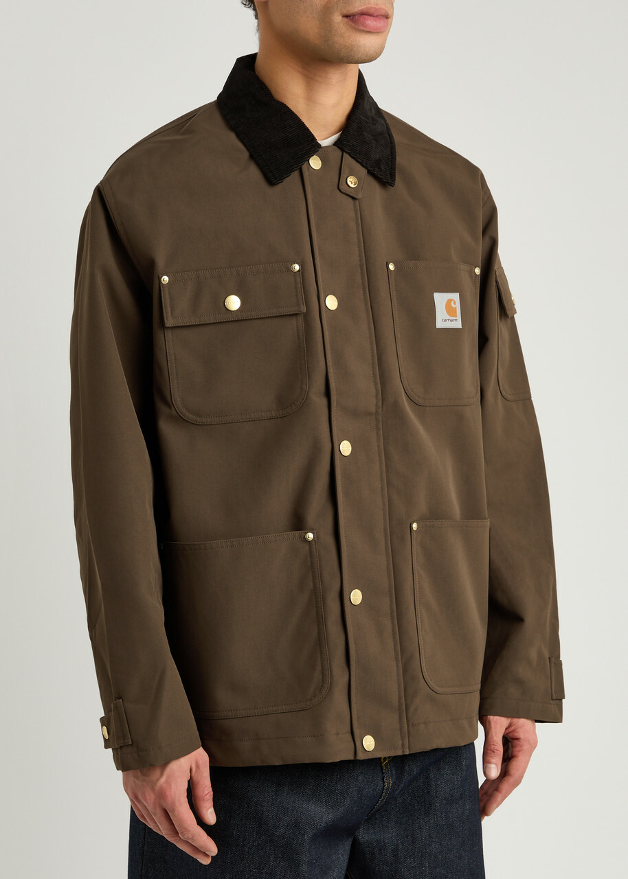Carhartt Wip Clapton Nylon Jacket Khaki Carhartt WIP