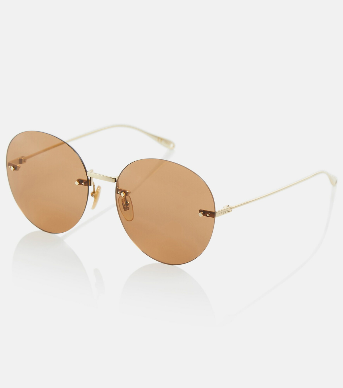 Gucci - Frameless round sunglasses Gucci