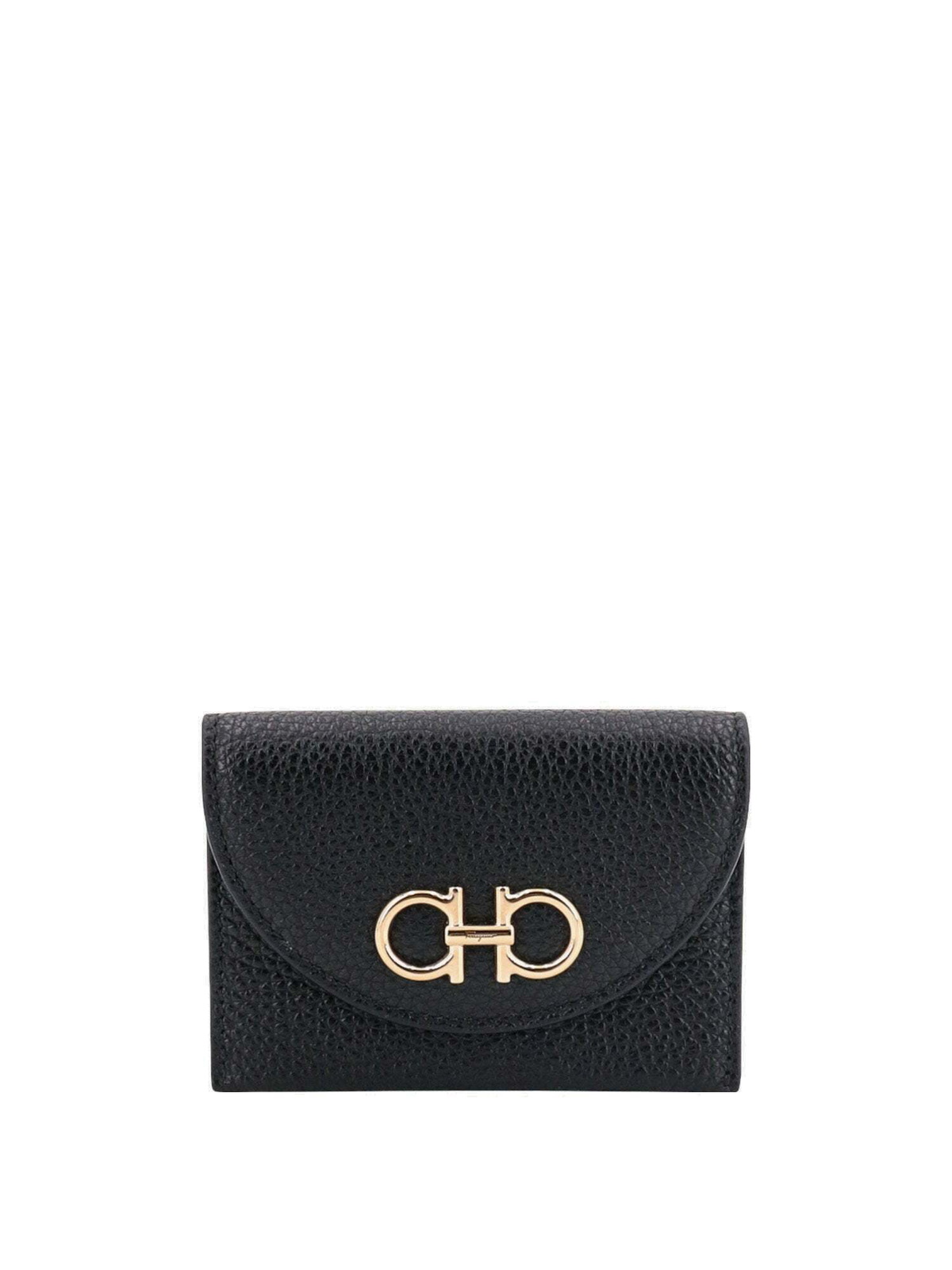 Ferragamo Coin Purse Black Womens Salvatore Ferragamo