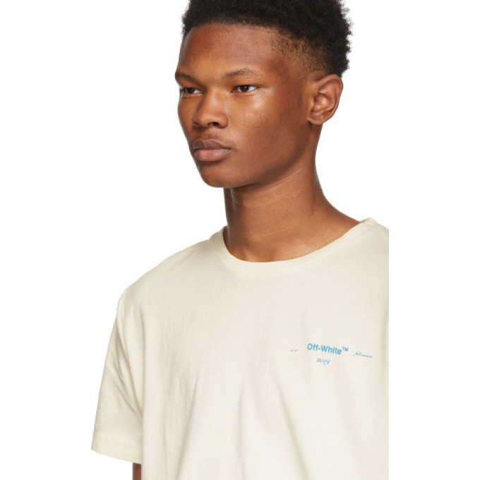 Off-White White Gradient T-Shirt Off-White