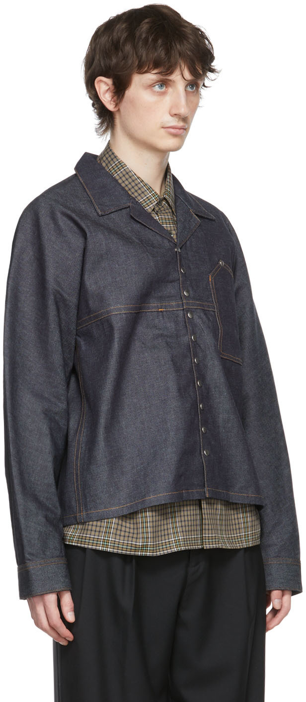 JieDa Indigo Denim Jacket JieDa