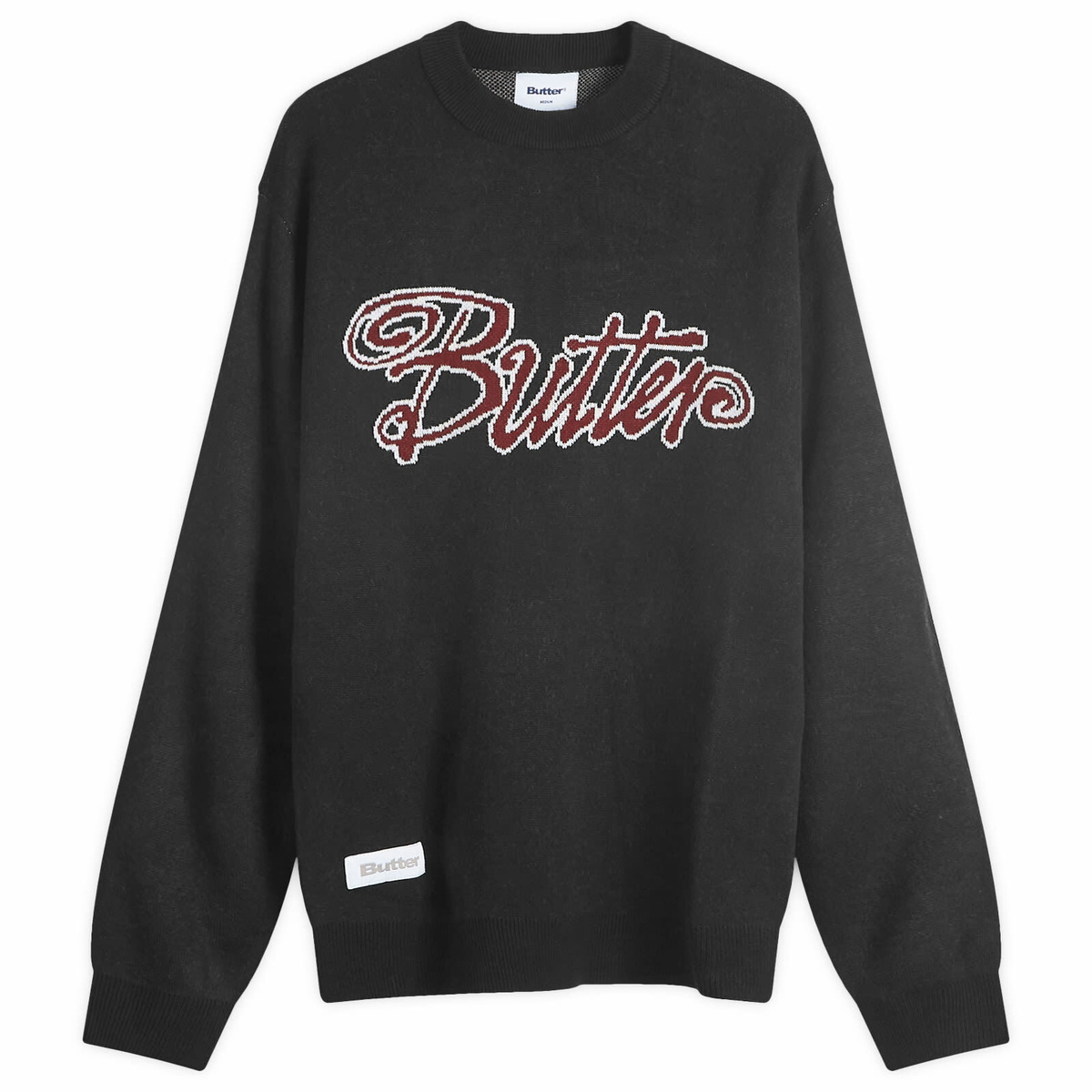 Butter Goods Men's Jive Jumper in Black Butter Goods