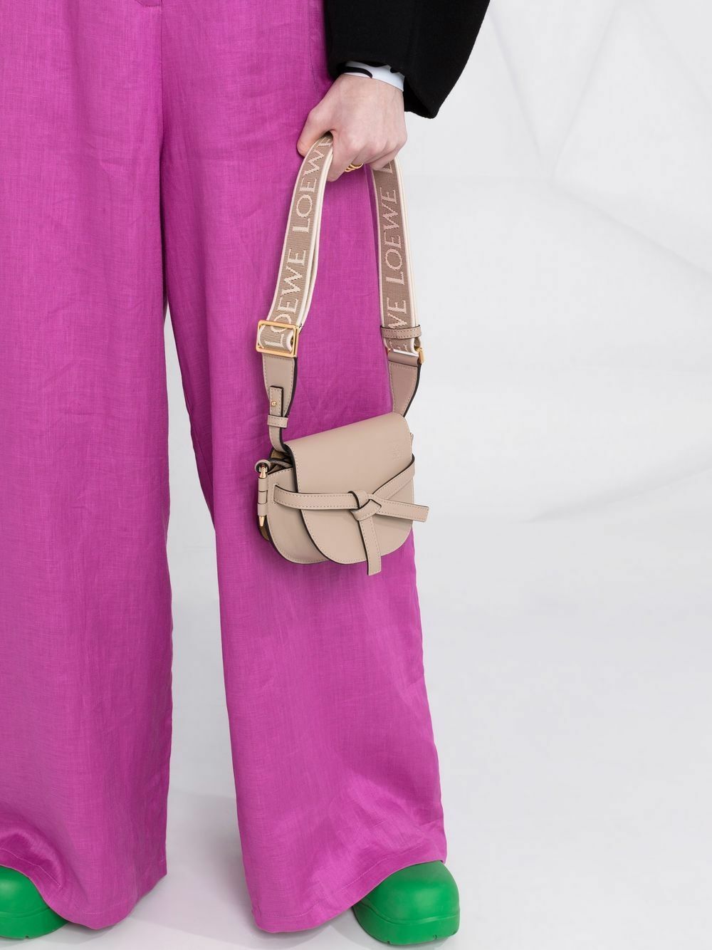 LOEWE - Gate Dual Mini Leather Crossbody Bag Loewe