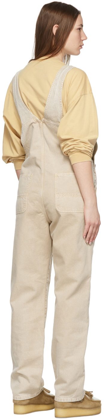 Carhartt Work In Progress Beige Sonora Double Knee Overalls Carhartt WIP
