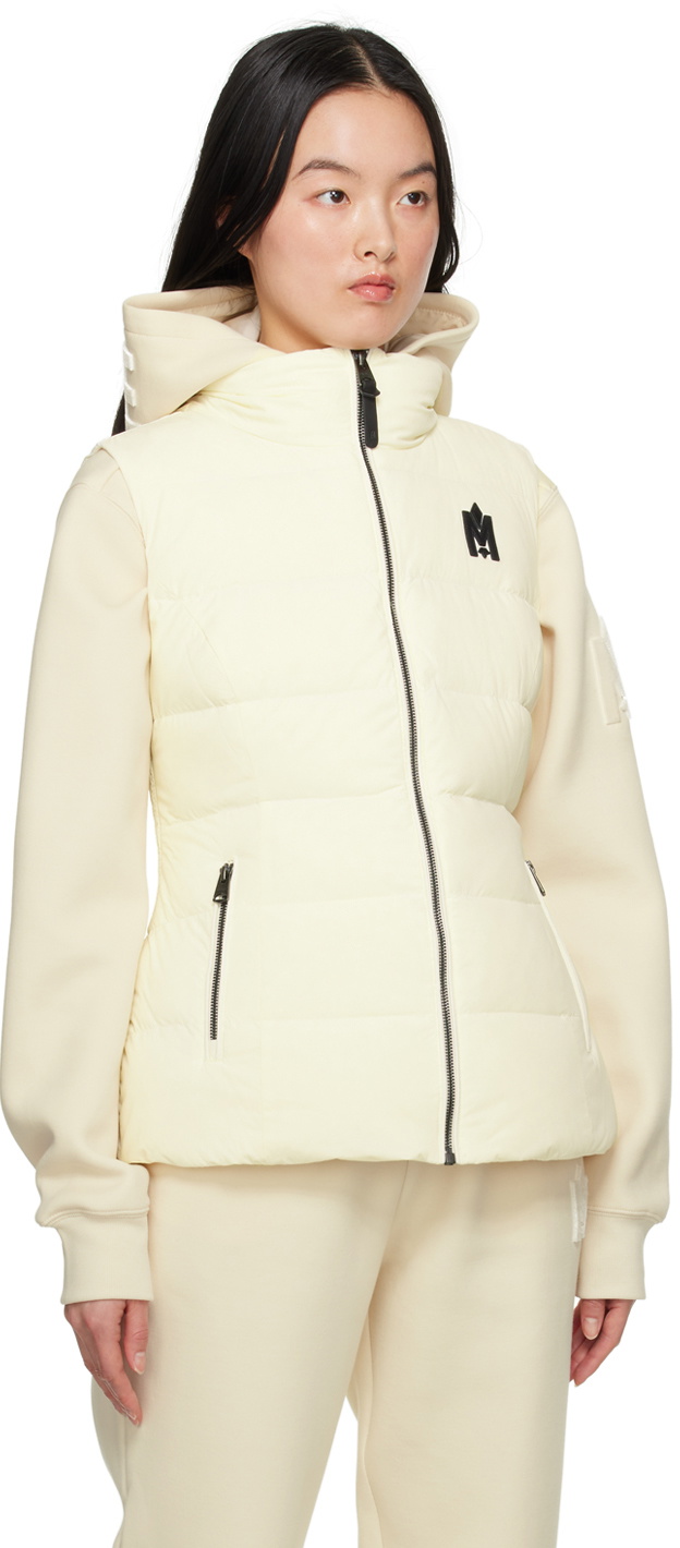 Mackage Off-White Gisela Down Vest Mackage Mackage Off-White Gisela Down Vest Mackage