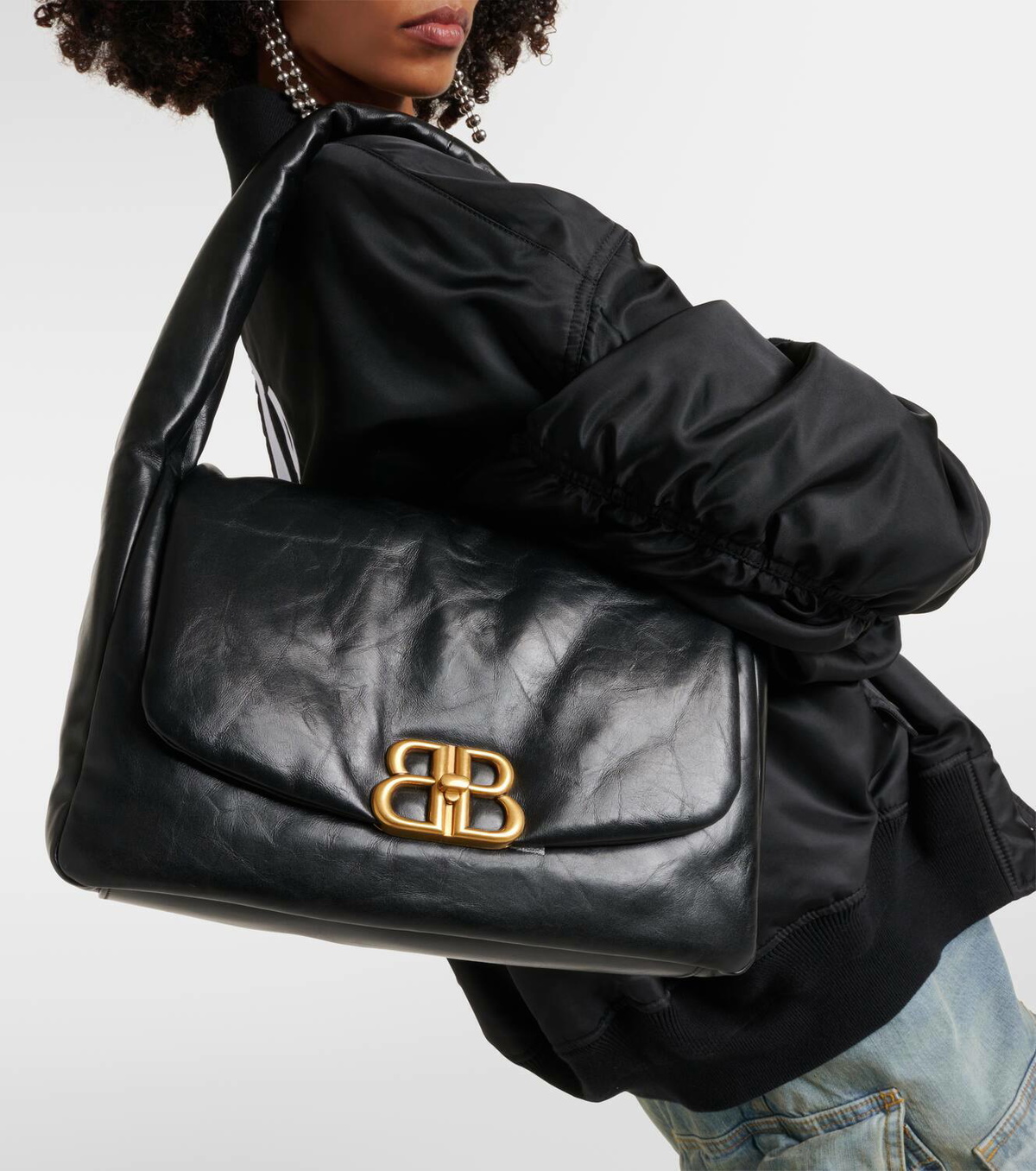 Balenciaga Monaco Medium leather shoulder bag Balenciaga