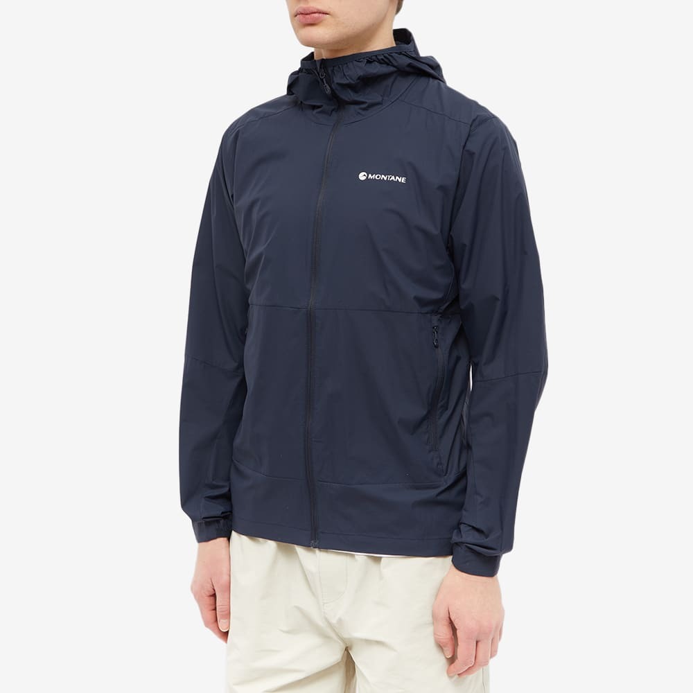 Montane Men's Featherlite Hooded Jacket in Eclipse Blue Montane