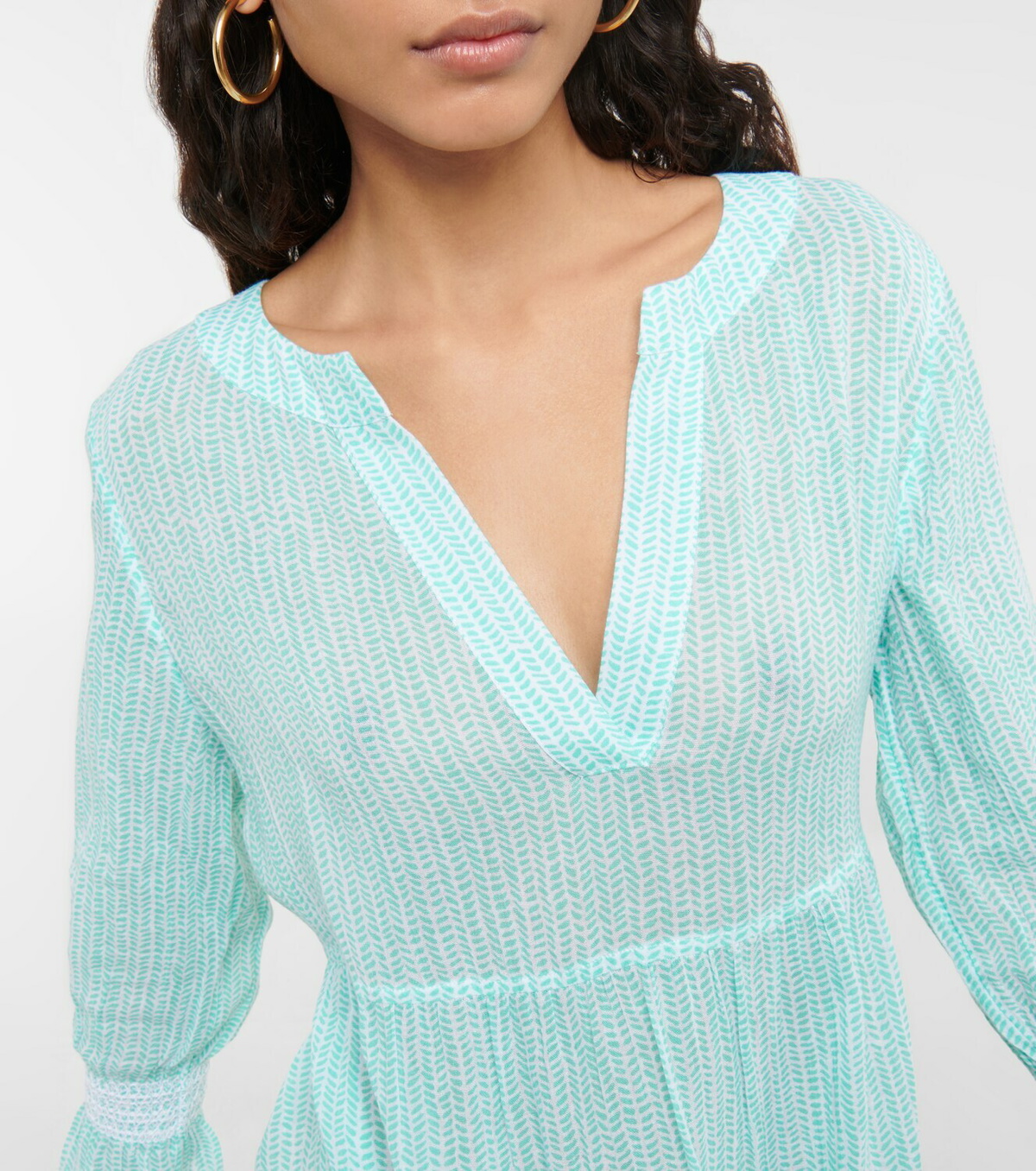 Heidi Klein Seven Mile Beach printed tunic Heidi Klein