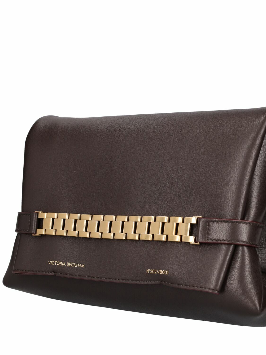 VICTORIA BECKHAM - Chain Leather Shoulder Bag Victoria Beckham