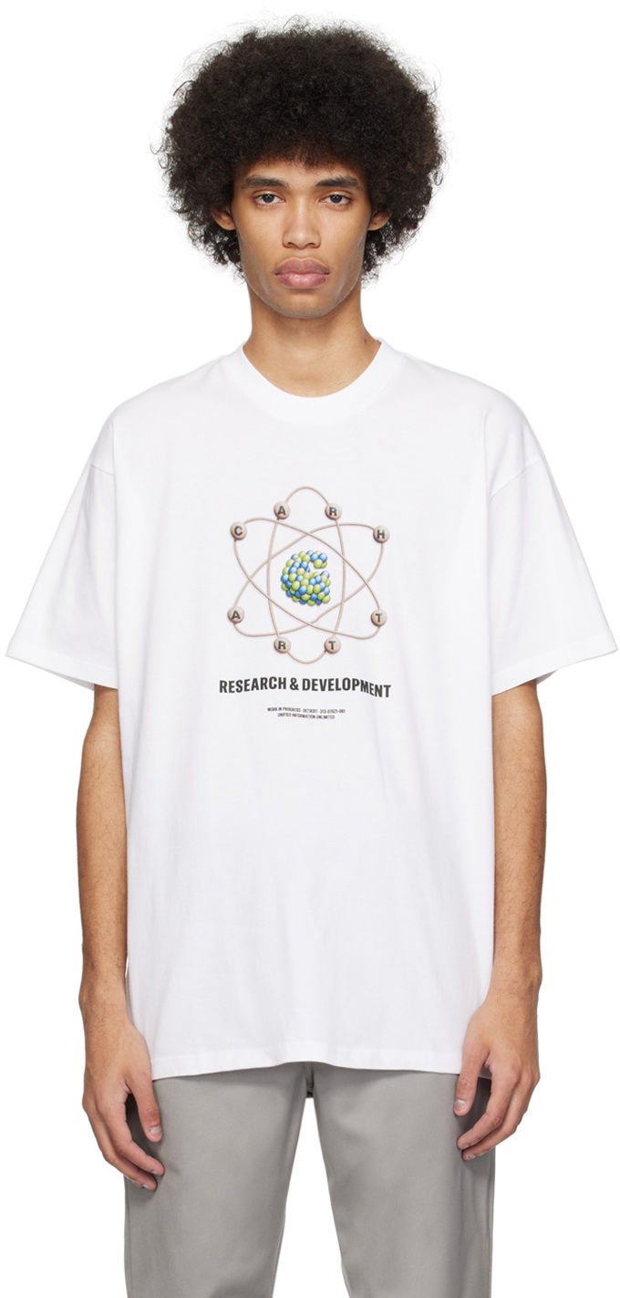 Carhartt Work In Progress White R&D T-Shirt Carhartt WIP