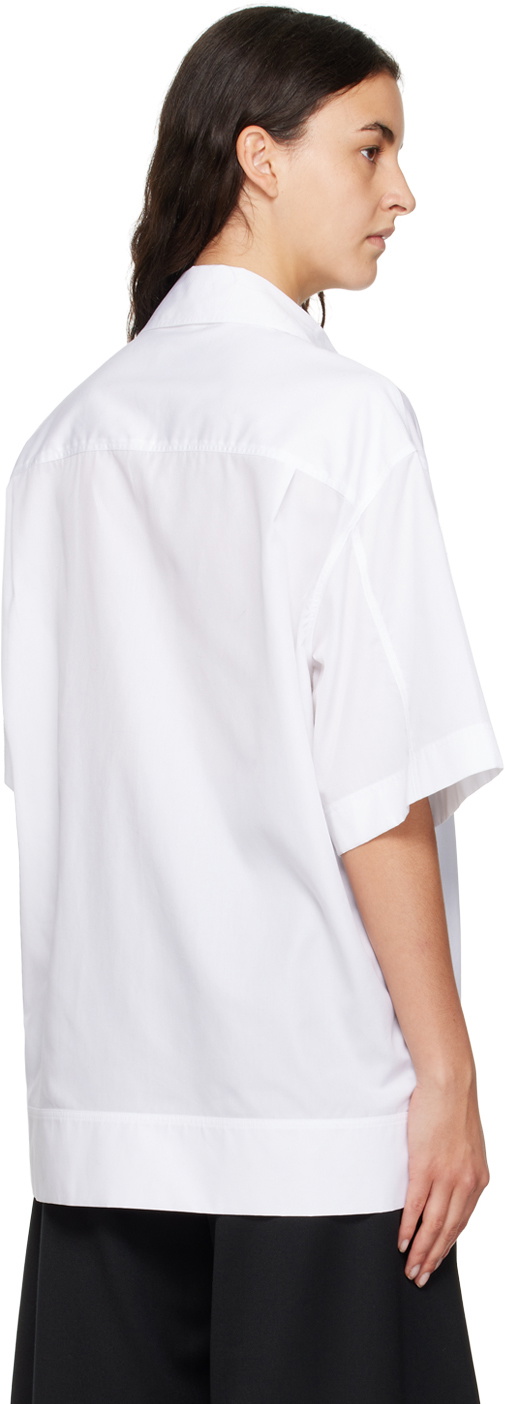 Simone Rocha White Graphic Shirt Simone Rocha