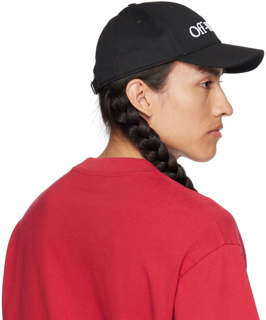 Off-White Black Bookish Baseball Cap Off-White