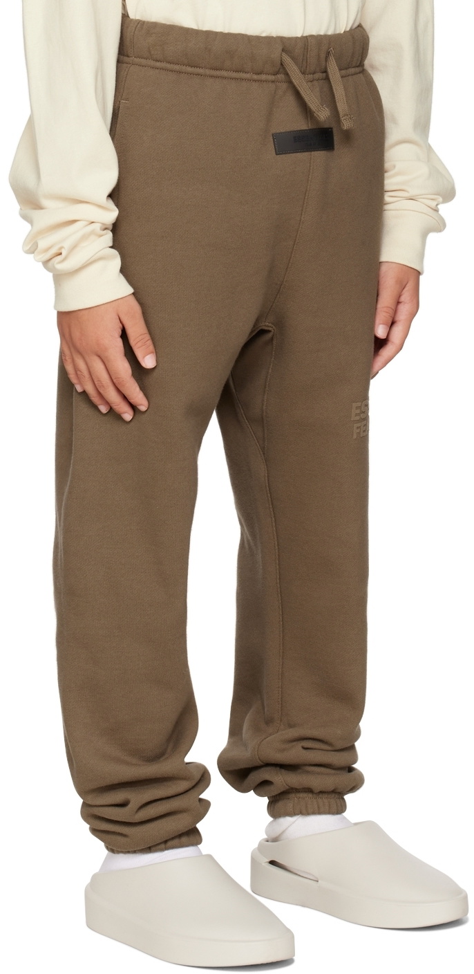 Essentials Kids Brown Logo Lounge Pants Essentials