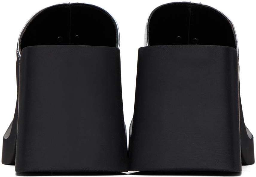 Justine Clenquet Silver Raya Mules Justine Clenquet