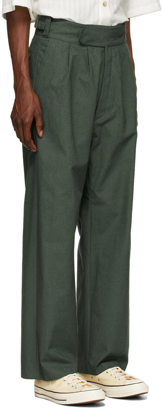 Labrum Green 'The Cotton Tree' Trousers Labrum