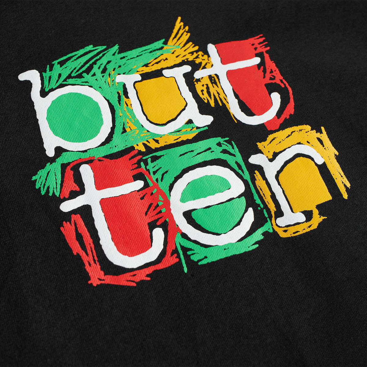 Butter Goods Men's Scribble T-Shirt in Black Butter Goods