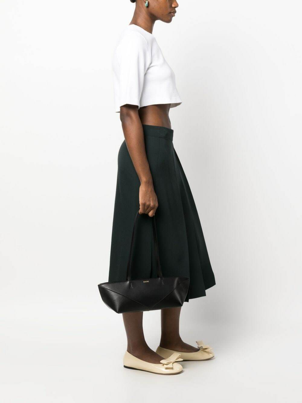 LOEWE - Puzzle Fold Cropped Leather Handbag Loewe