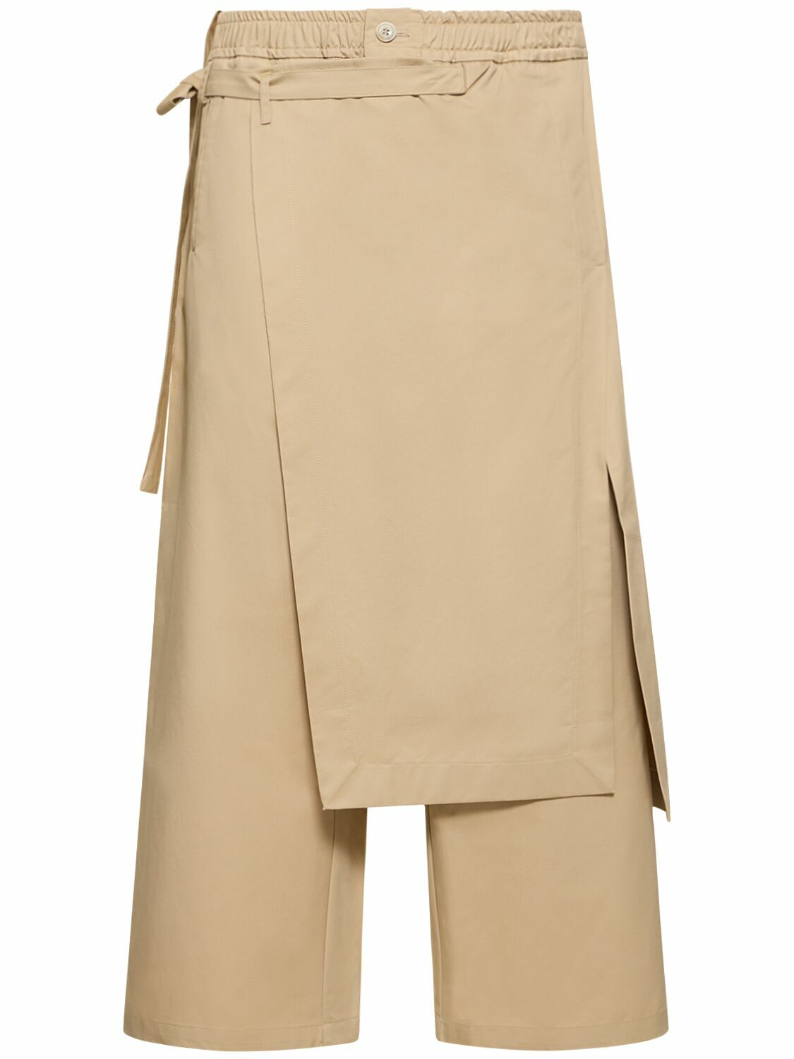 THE FRANKIE SHOP Cotton Wraparound Pants The Frankie Shop