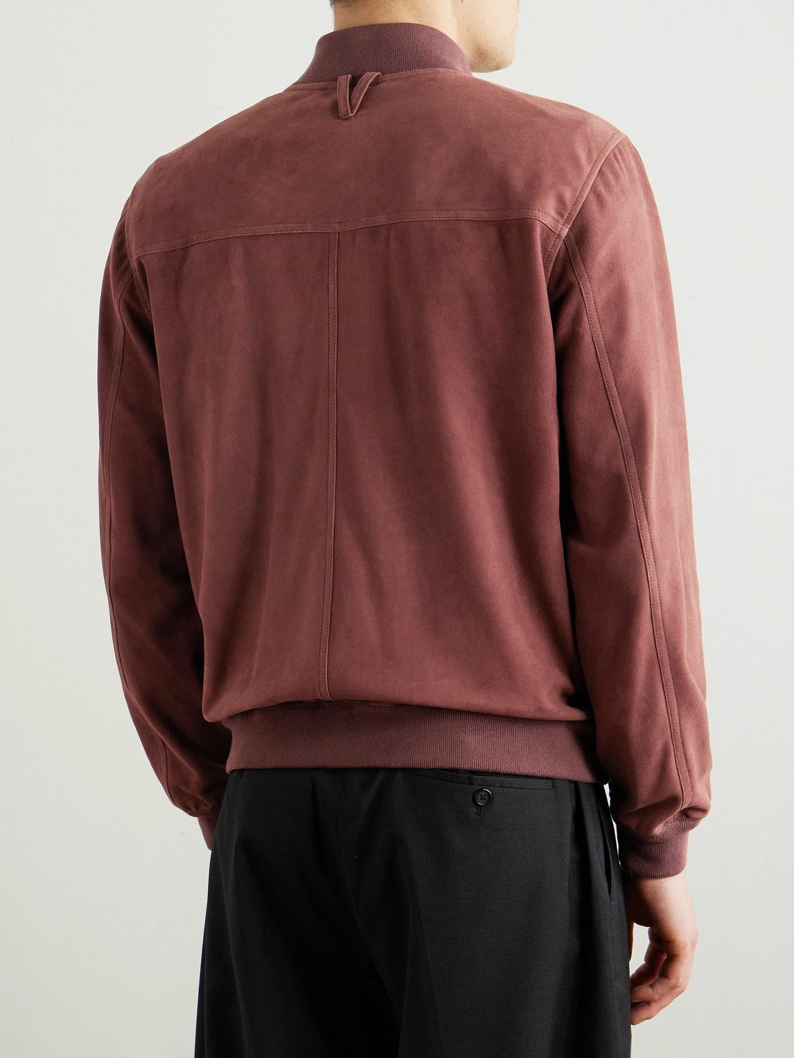 Valstar - Valstarino Suede Jacket - Red Valstarino