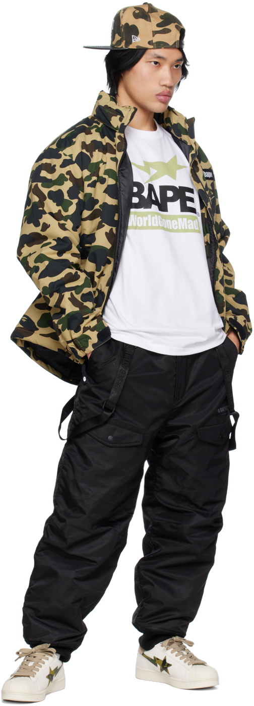 BAPE Yellow 1st Camo Military Jacket A Bathing Ape
