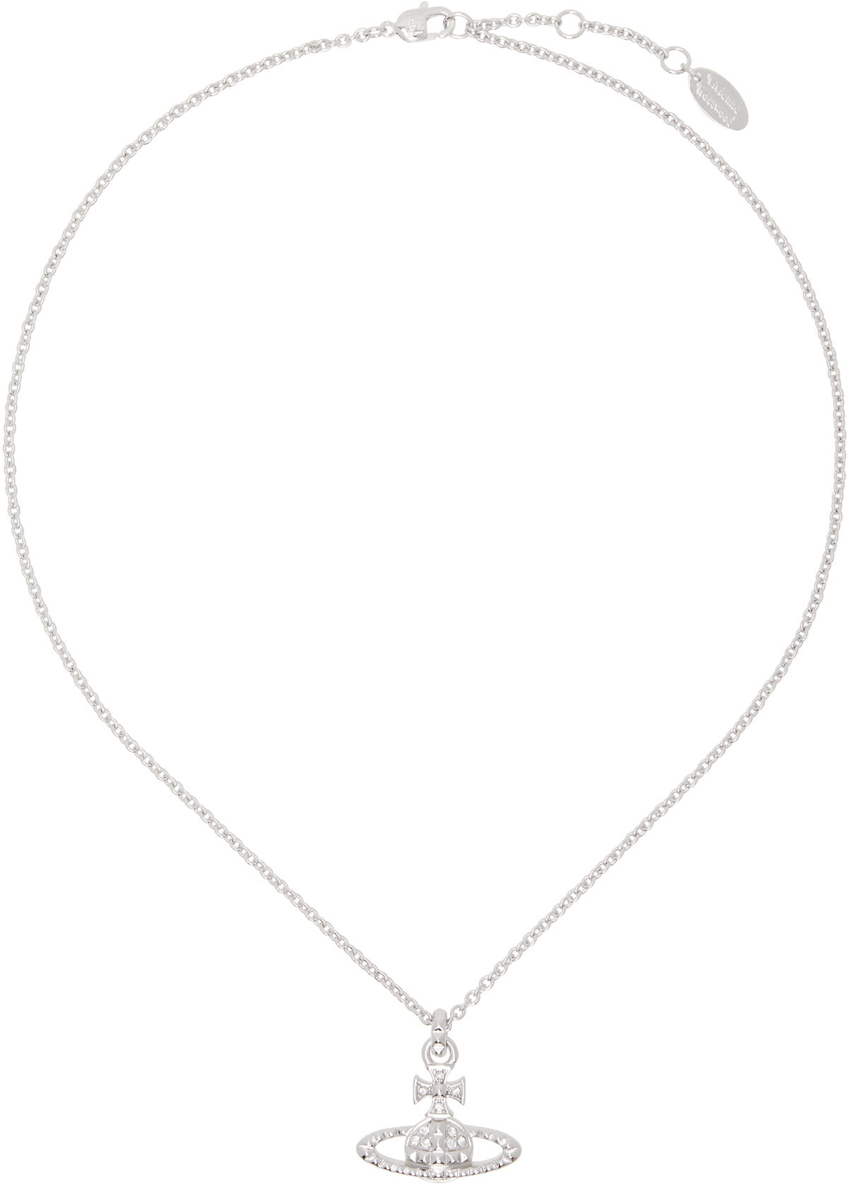 Vivienne Westwood Silver Mayfair Bas Relief Pendant Necklace Vivienne ...