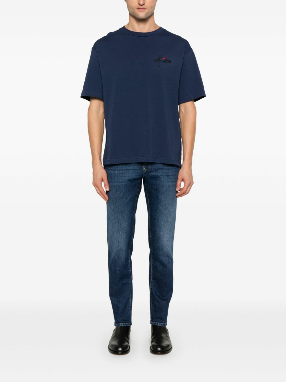 KITON - Logo Cotton T-shirt mens Kiton