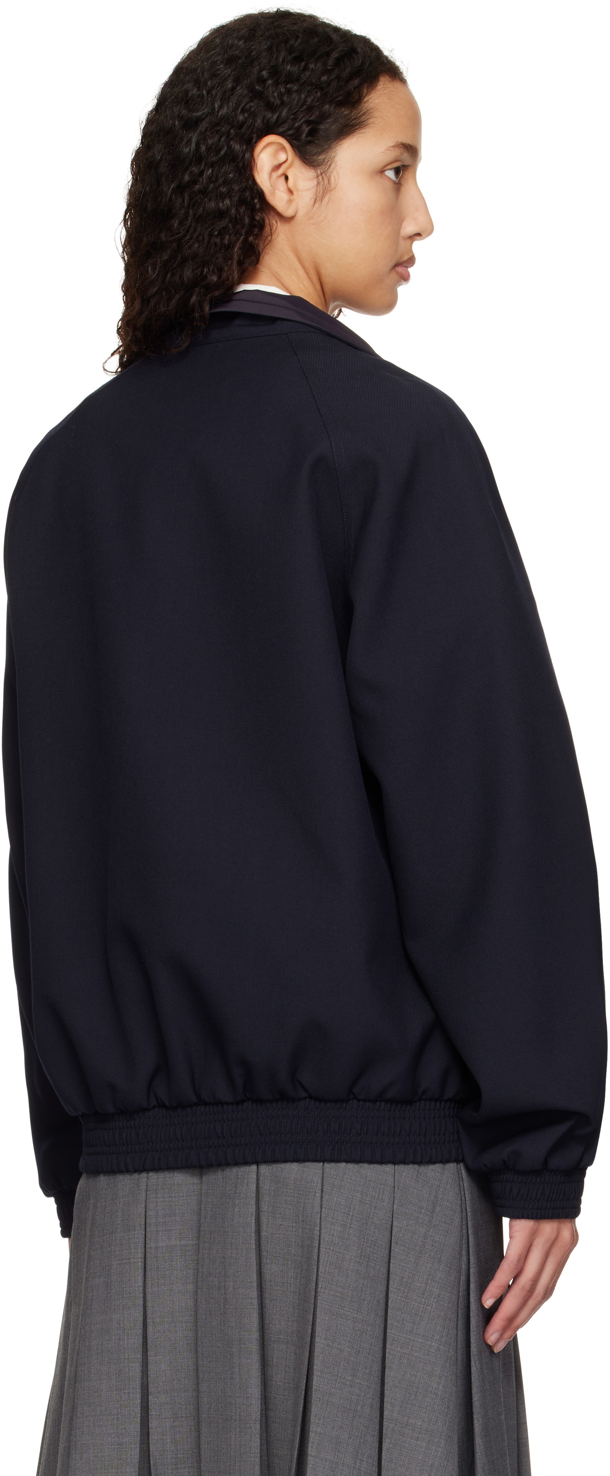 SHUSHU/TONG Navy Tucker Loose Jacket Shushu/Tong