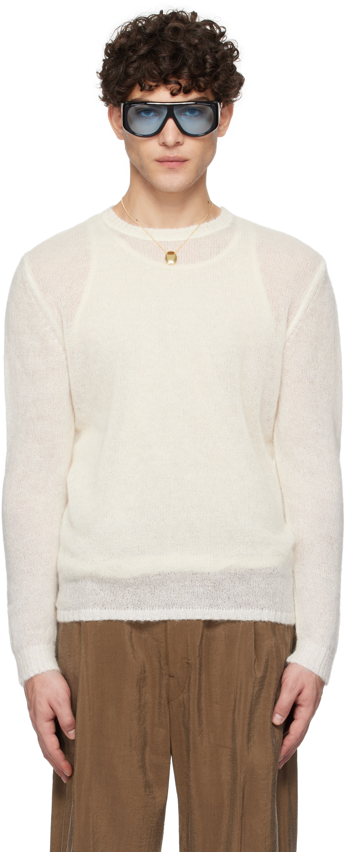 Paloma Wool Off-White Fine Champions Sweater Paloma Wool