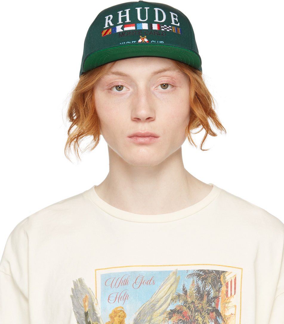 Rhude Green Yacht Club Cap Rhude