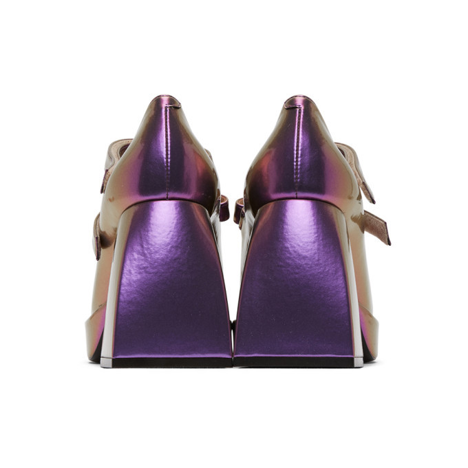 Nodaleto Purple Bulla Babies Heels Nodaleto