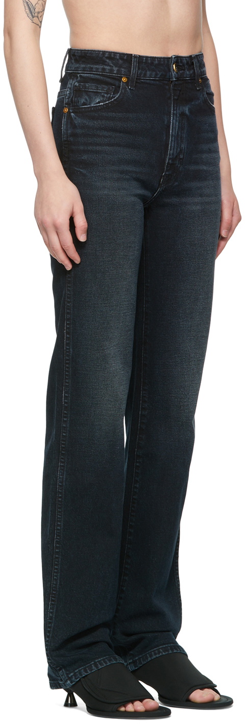 KHAITE Blue Danielle Jeans Khaite