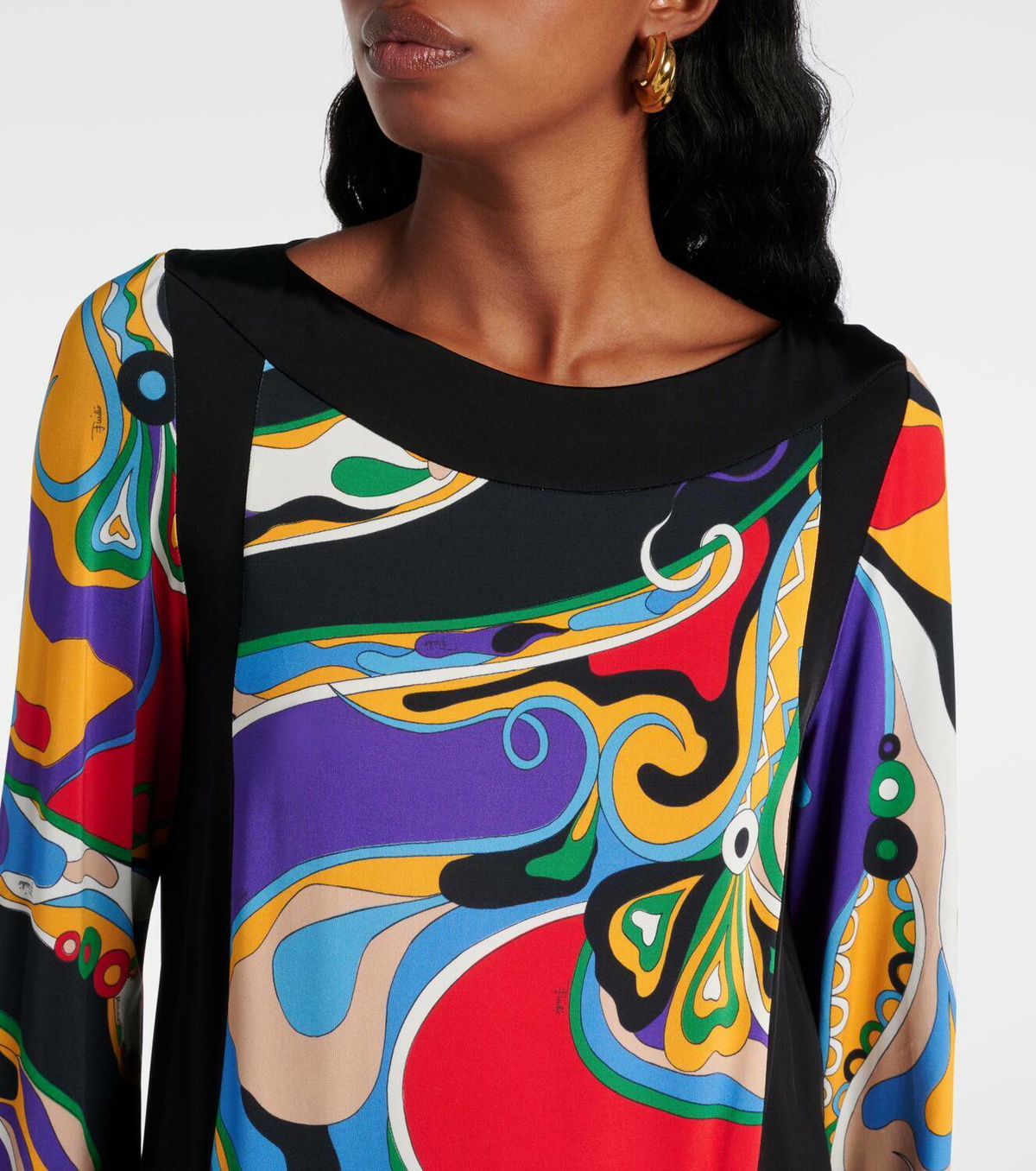 Pucci Orchidee shift dress Emilio Pucci
