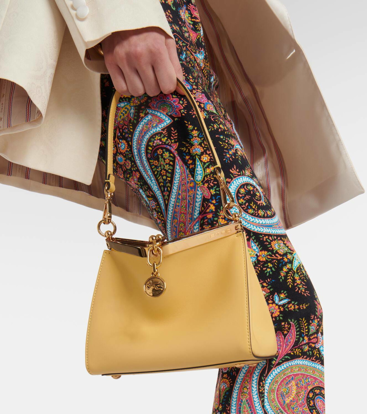 Etro Vela Mini leather shoulder bag Etro