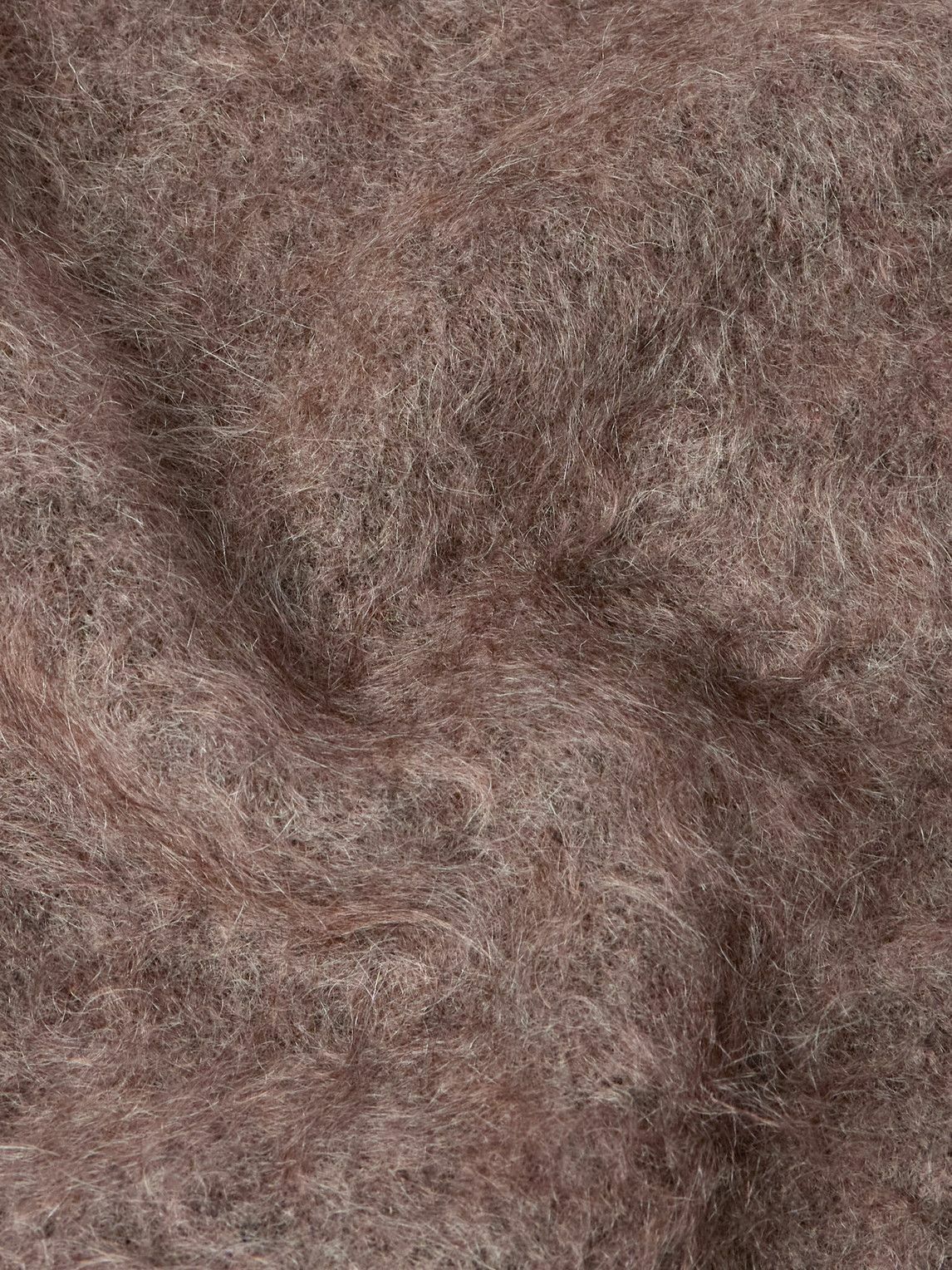 Séfr - Jermaine Brushed Mohair-Blend Sweater - Brown Séfr