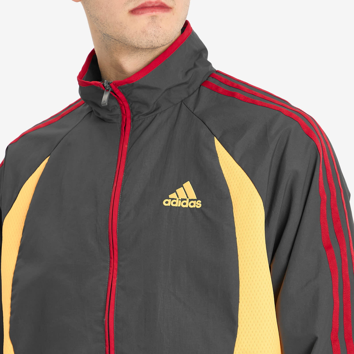 Adidas Men's Climacool Track Top in Grey adidas
