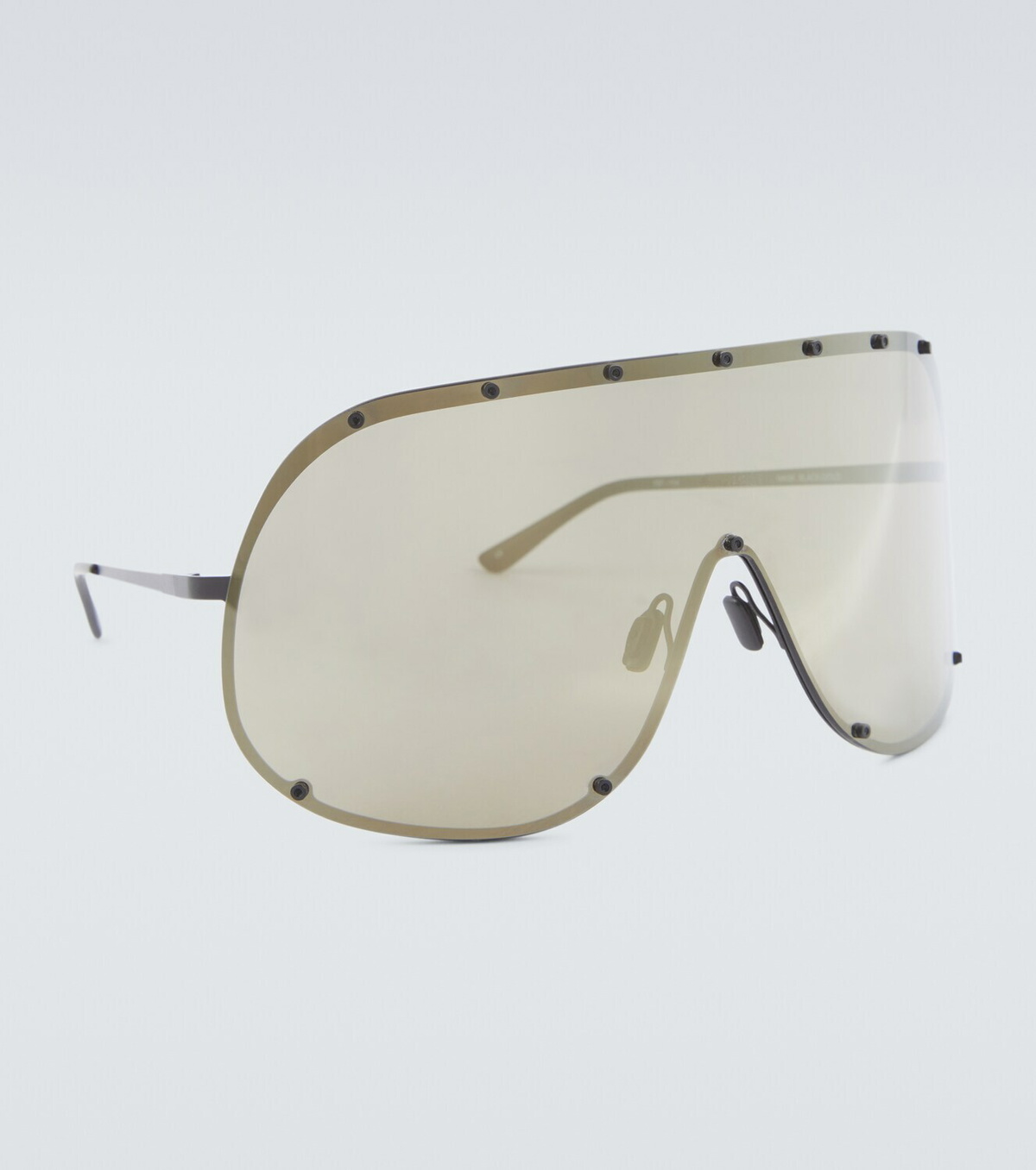 Rick Owens Oversized shield sunglasses Rick Owens