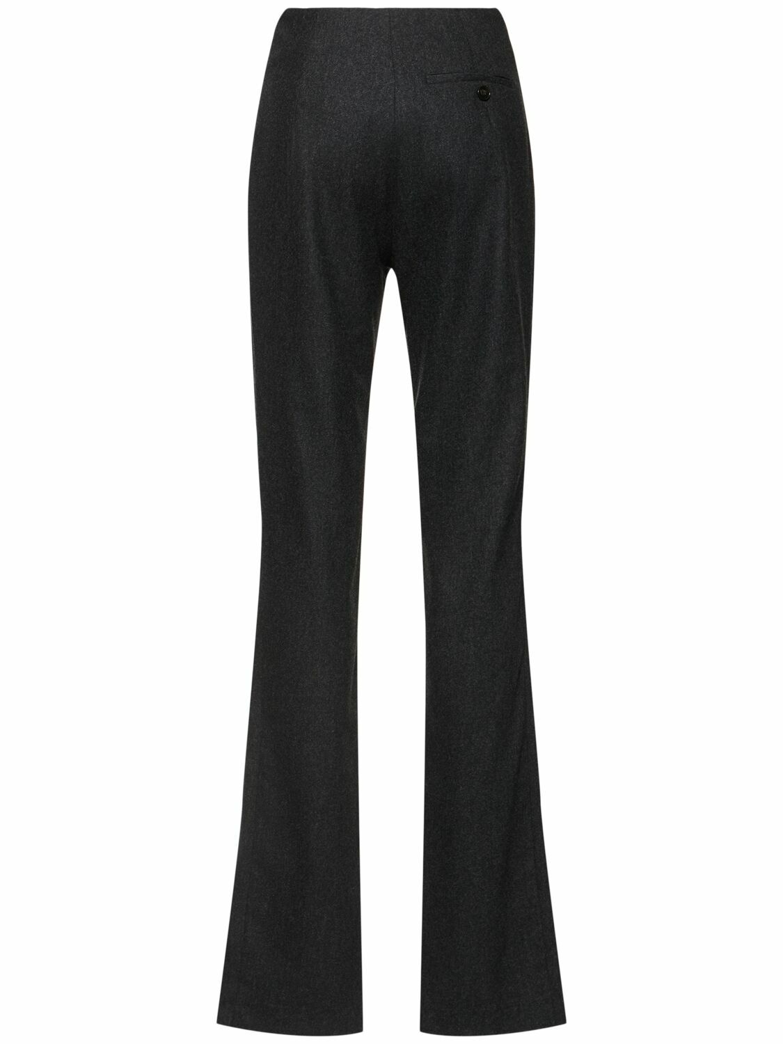 THE FRANKIE SHOP Morrison Stretch Wool Straight Pants The Frankie Shop